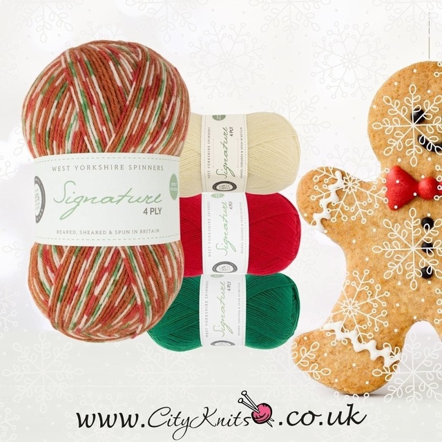 WYS Gingerbread Bundle - SIgnature 4 ply £30.00 - West Yorkshire ...